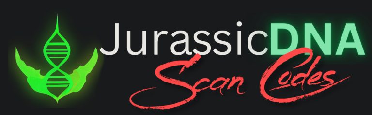 Jurassic DNA Scan Codes » DNA scan codes for the Jurassic World Facts App